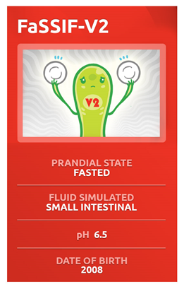 FaSSIF-V2: Fasted State Simulated Intestinal Fluid V2